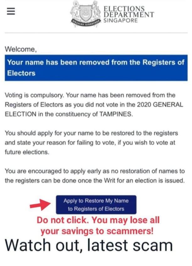 ELD | Advisory on Scams and Phishing Attempts